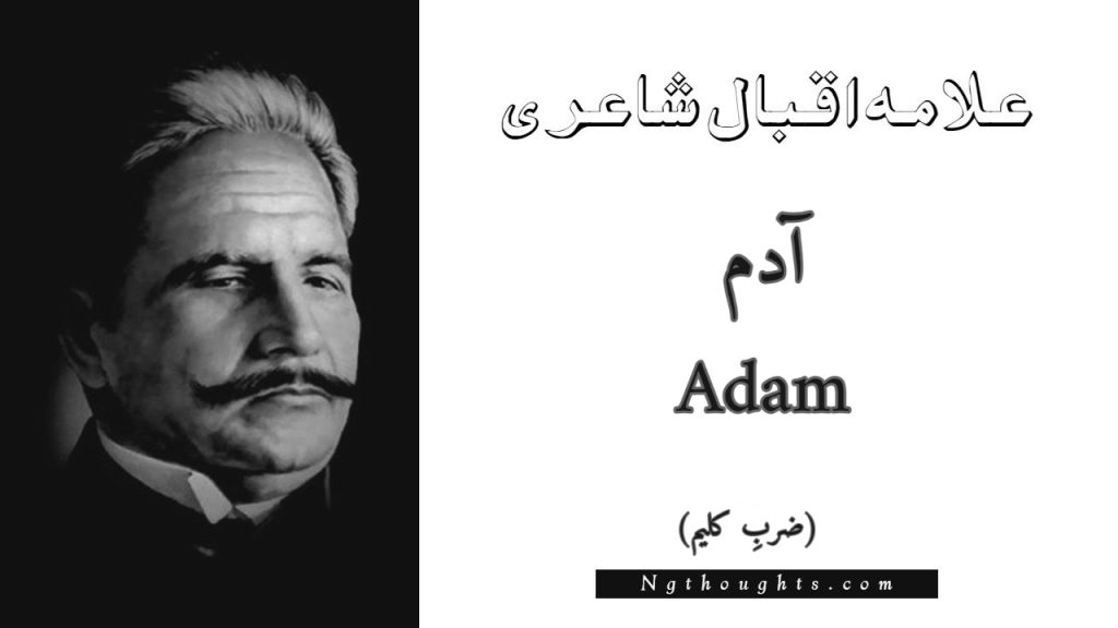 Adam - Zarb-e-Kaleem | Allama Iqbal Poetry | آدم - NG Thoughts